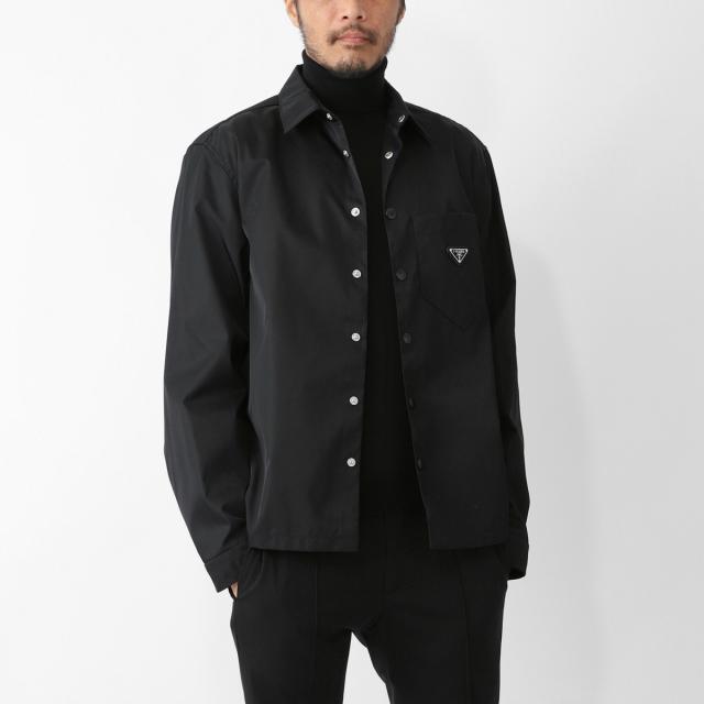 [あす着] プラダ PRADA ナイロンジャケット シャツジャケット メンズ