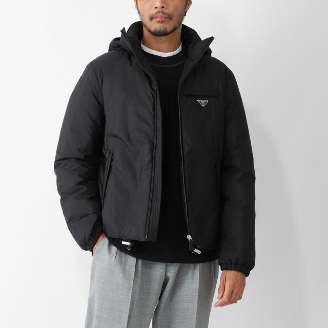 [あす着] プラダ PRADA ダウンジャケット パファージャケット メンズ