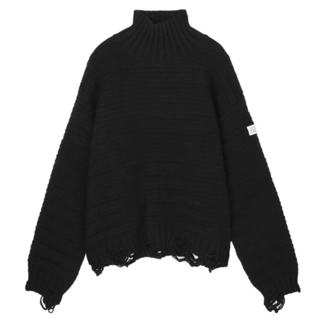 [あす着] エムエム 6 メゾンマルジェラ MM6 Maison Margiela タートルネックセーター メンズ