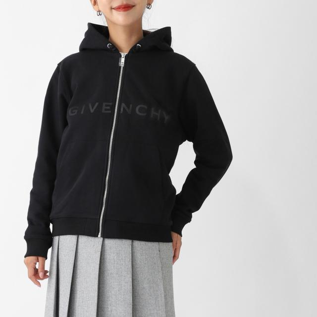 [あす着] ジバンシー GIVENCHY ジップアップパーカ KIDS キッズ ガールズ ボーイズ レディース