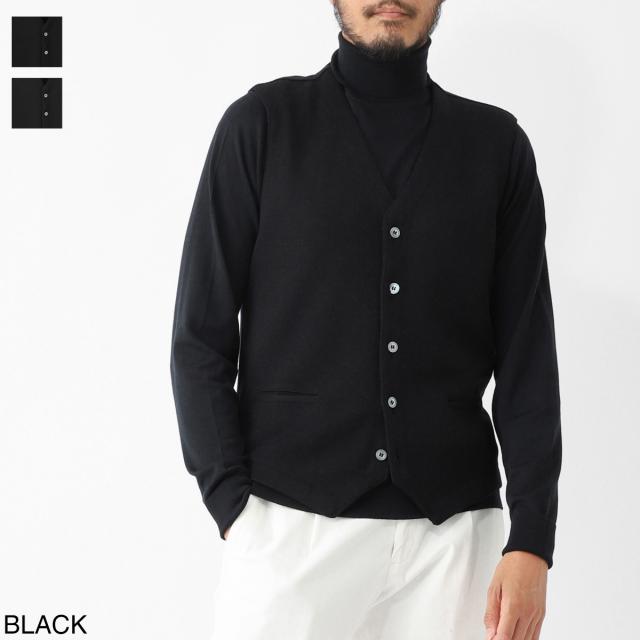 [あす着] グランサッソ Gran Sasso ニットベスト メンズ GILET MONO PETTO