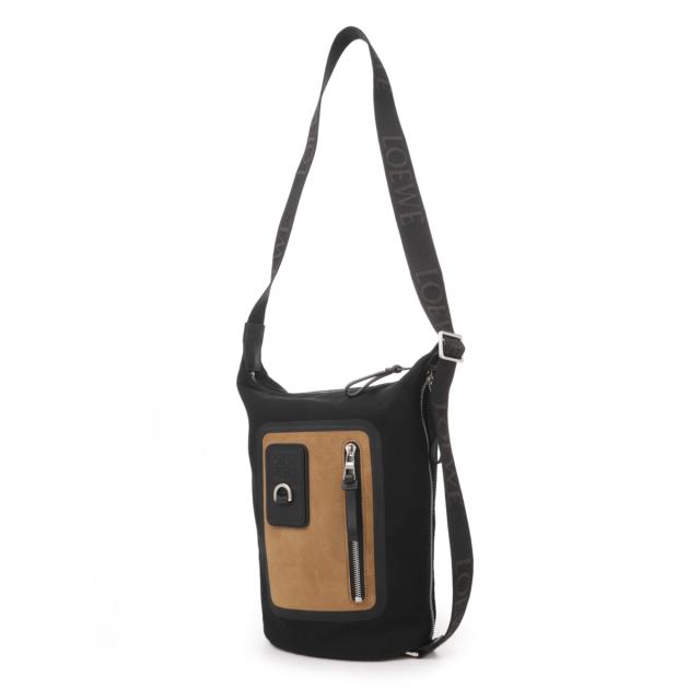 [あす着] ロエベ LOEWE ショルダーバッグ 3WAY クロスボディバッグ メンズ FLEX LOOP BUCKET SMALL