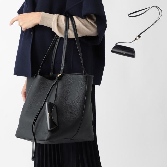 [あす着] ジルサンダー JIL SANDER リップスティック ケース ストラップ付き バッグチャームケース レディース CANNOLO LIPSTICK CASE