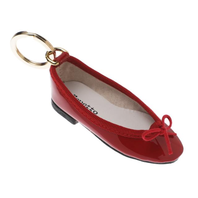 [あす着] レペット repetto キーリング バッグチャームモチーフ レディース PORTE CLE BALLERINE