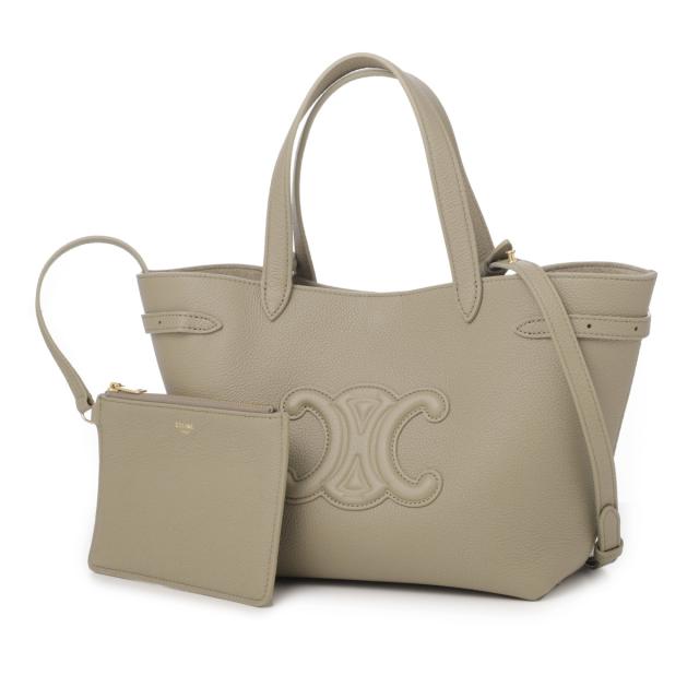 [あす着] セリーヌ CELINE トートバッグ 3WAY ショルダーバッグ レディース MINI CABAS ANAIS CUIR TRIOMPHE