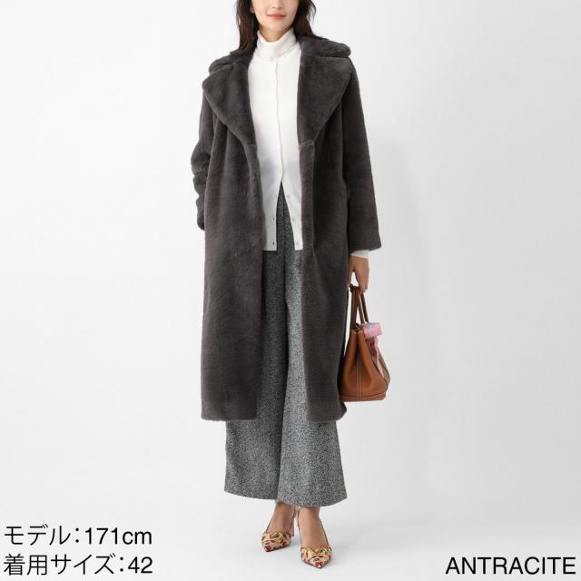 あす着] ヘルノ HERNO ロングコート ファーコート レディース COAT IN