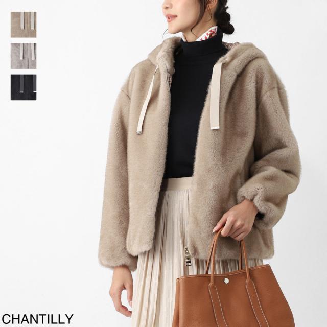 [あす着] ヘルノ HERNO ボンバージャケット ファージャケット レディース