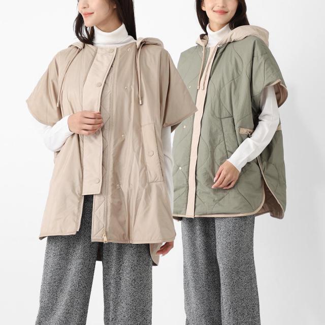 [あす着] ウィークエンドマックスマーラ WEEKEND Max Mara ケープ リバーシブルケープ レディース RIVA