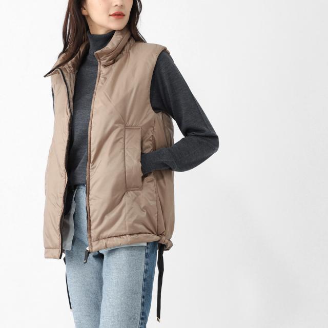 [あす着] マックスマーラ ザ・キューブ MAX MARA THE CUBE 中綿入り ベスト ジレ レディース GREENVE