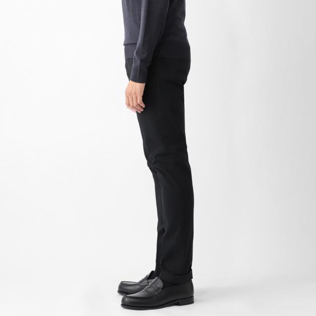 あす着] ブリリア BRIGLIA 1949 ノープリーツ スラックス コットン