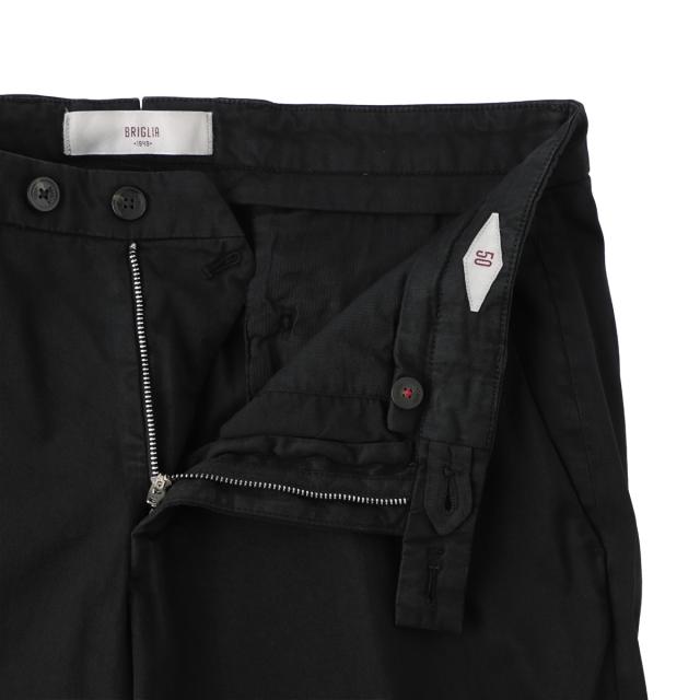 あす着] ブリリア BRIGLIA 1949 ノープリーツ スラックス コットン