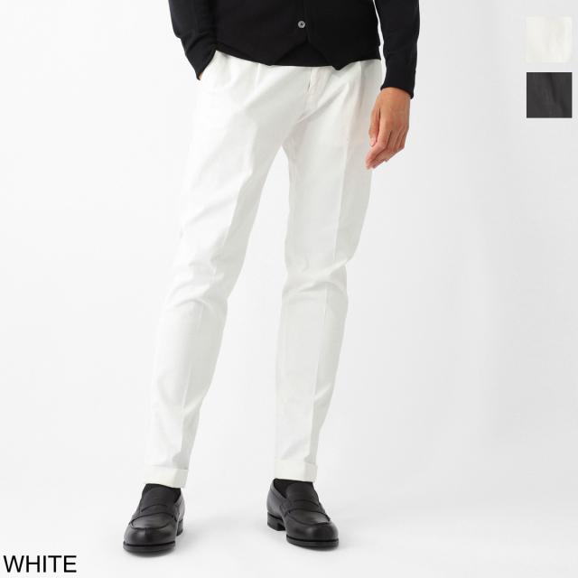 [あす着] ブリリア BRIGLIA 1949 ワンプリーツ スラックス コットンパンツ メンズ BG07