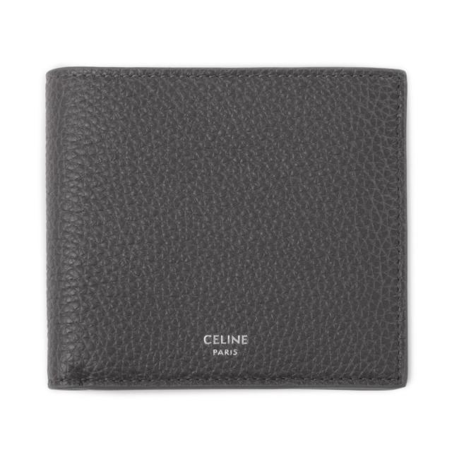 [あす着] セリーヌ CELINE 2つ折り財布 小銭入れ付き メンズ BI-FOLD WALLET WITH COIN