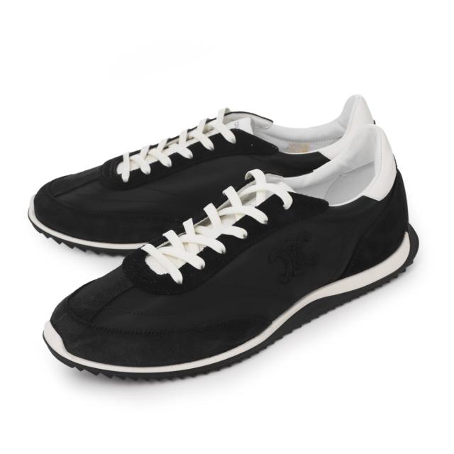 [あす着] セリーヌ CELINE スニーカー メンズ RACER LOW LACE-UP SNEAKER WITH TRIOMPHE