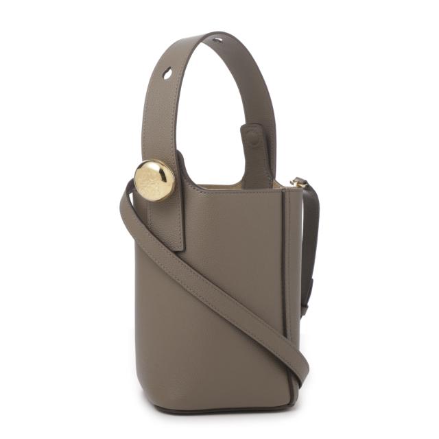 [あす着] ロエベ LOEWE バケットバッグ 3WAY ショルダーバッグ レディース PEBBLE BUCKET BAG MINI