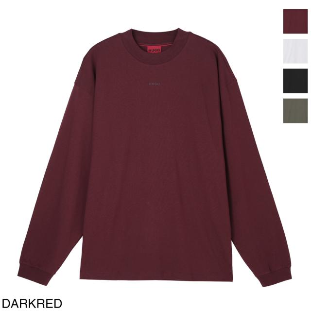 [あす着] ヒューゴヒューゴボス HUGO HUGOBOSS クルーネック 長袖Ｔシャツ メンズ DAPOSO