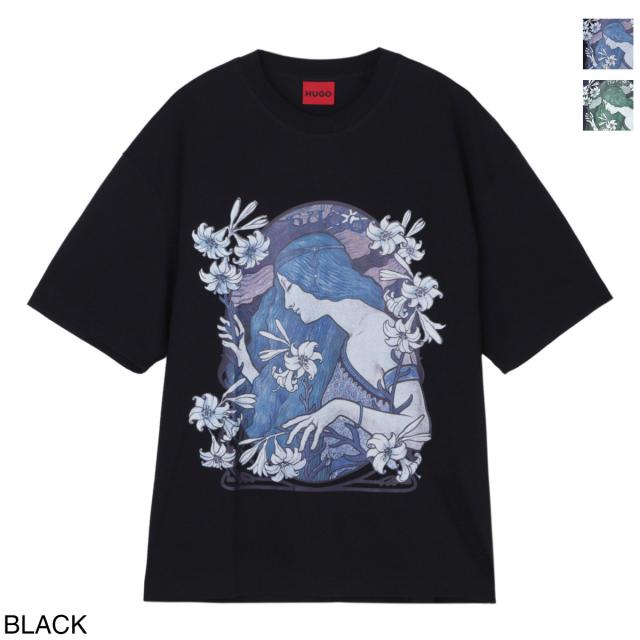 『ネコポス対応(1点まで)』[あす着] ヒューゴヒューゴボス HUGO HUGOBOSS クルーネックTシャツ メンズ DIFLURO