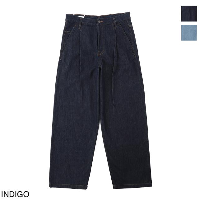 [あす着] ドリス ヴァン ノッテン Dries Van Noten ボタンフライジーンズ ワイドパンツ メンズ PENNING