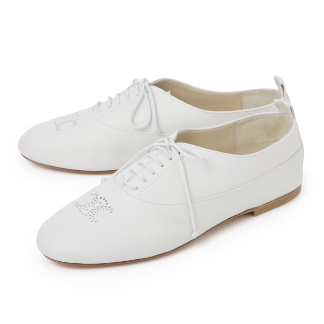 [あす着] セリーヌ CELINE レースアップシューズ フラットシューズ レディース CELINE LISE PERFORATED TRIOMPHE RICHELIEU