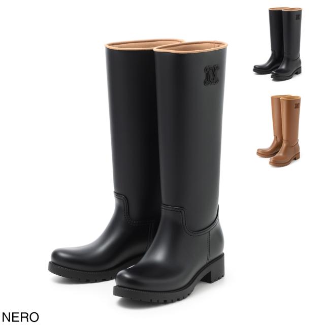 [あす着] マックスマーラ Max Mara ロングブーツ レインブーツ レディース RAIN