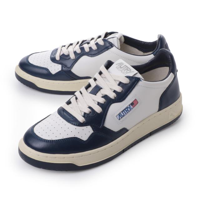 [あす着] オートリー AUTRY スニーカー メンズ MEDALIST LOW BICOLOR SNEAKERS