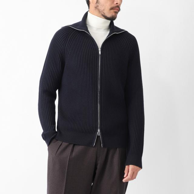 [あす着] ザノーネ ZANONE ジップアップ カーディガン メンズ FULL ZIP