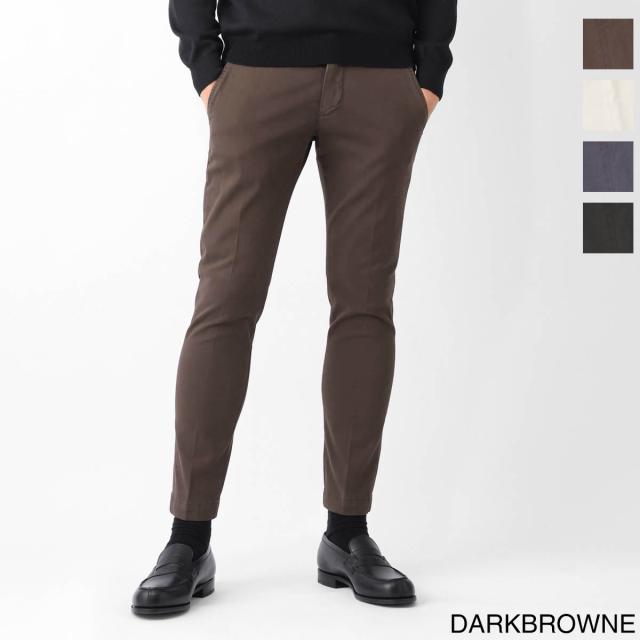 [あす着] アントレアミ entre amis ジップフライパンツ コットンパンツ メンズ TK AMERICA SLIM CORTO