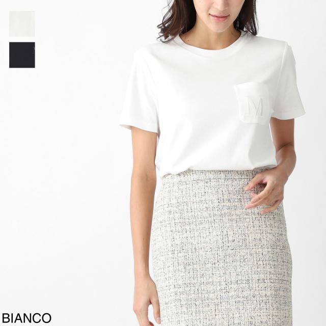 [あす着] エスマックスマーラ S Max Mara クルーネックTシャツ レディース MADERA