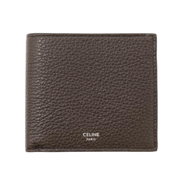 [あす着] セリーヌ CELINE 2つ折り財布 小銭入れ付き メンズ BI-FOLD WALLET WITH COIN