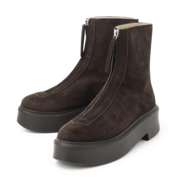 [あす着] ザ ロウ THE ROW アンクルブーツ レディース ZIPPED BOOT 1