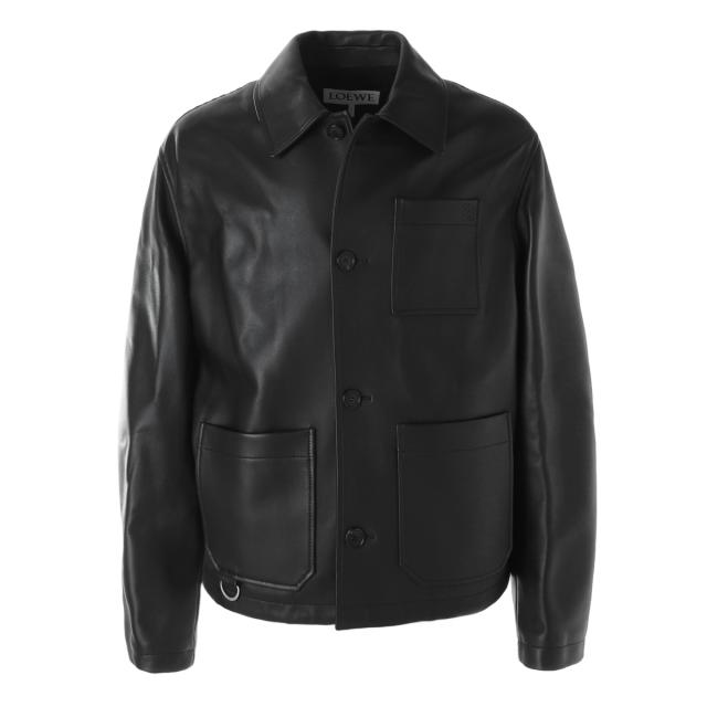 [あす着] ロエベ LOEWE レザージャケット メンズ