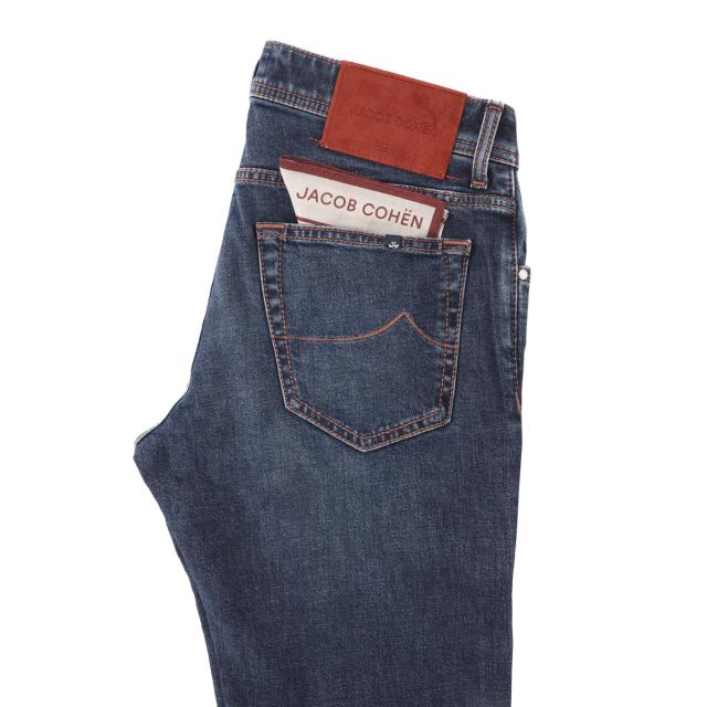 あす着] ヤコブコーエン JACOB COHEN ボタンフライジーンズ メンズ