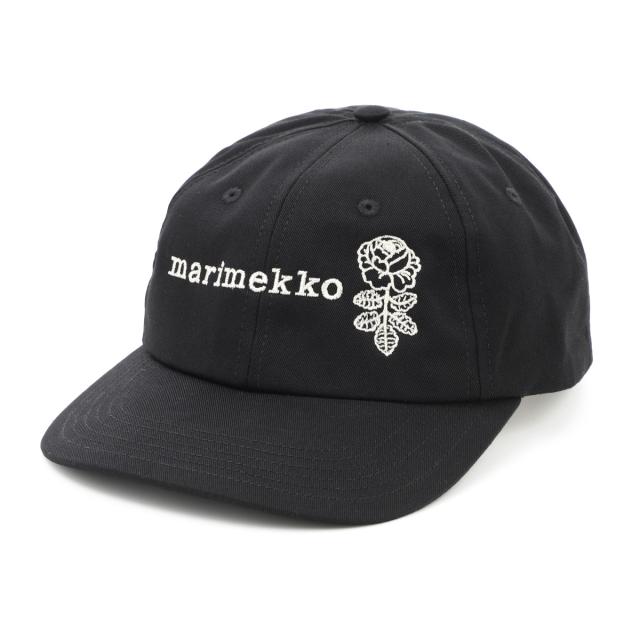 [あす着] マリメッコ marimekko ベースボールキャップ レディース Auvo Vihkiruusu Kioski cap