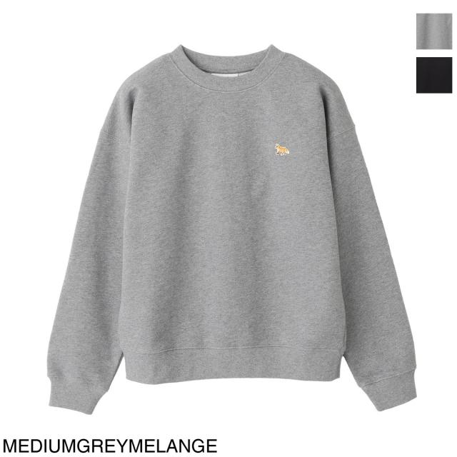 [あす着] メゾンキツネ MAISON KITSUNE スウェットシャツ レディース BABY FOX PATCH COMFORT SWEATSHIRT
