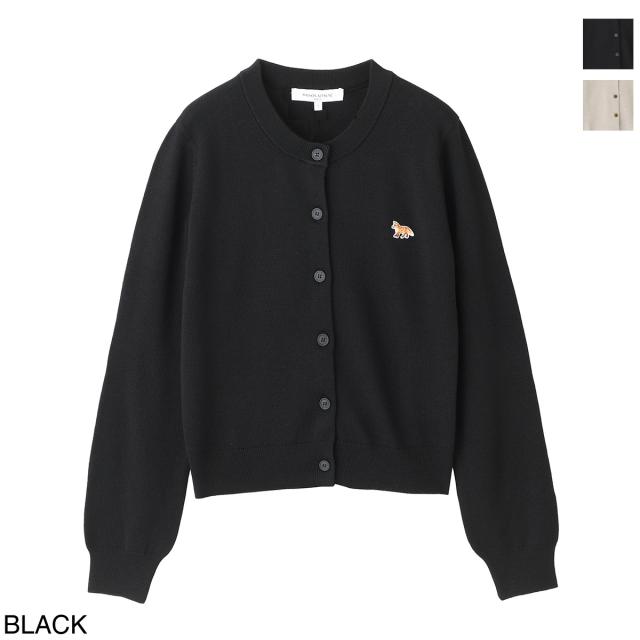 [あす着] メゾンキツネ MAISON KITSUNE カーディガン レディース BABY FOX PATCH REGULAR CARDIGAN