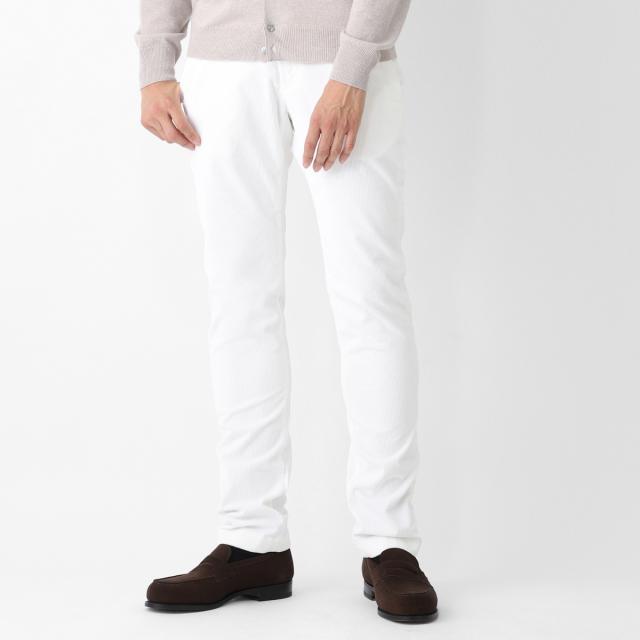 [あす着] ヤコブコーエン JACOB COHEN コットンスラックス コーデュロイ パンツ メンズ BOBBY SLIM FIT