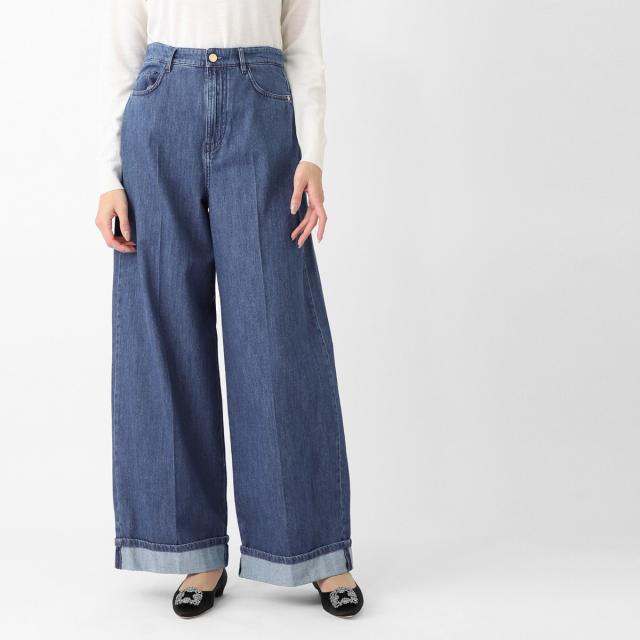 [あす着] エスマックスマーラ S Max Mara ジップフライジーンズ レディース LUPINO