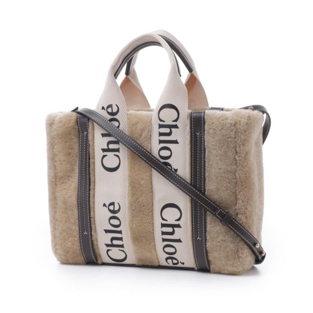 [あす着] クロエ Chloe トートバッグ 3WAY レディース WOODY SMALL