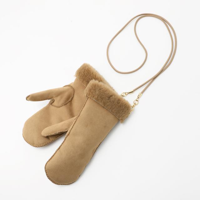 [あす着] マックスマーラ Max Mara 手袋 ミトン レディース SAND