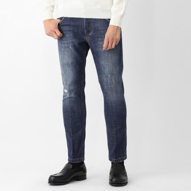 [あす着] アントレアミ entre amis ボタンフライジーンズ メンズ 5 TK DENIM CORTO