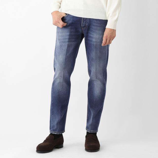 [あす着] アントレアミ entre amis ボタンフライジーンズ メンズ 5 TK DENIM CORTO
