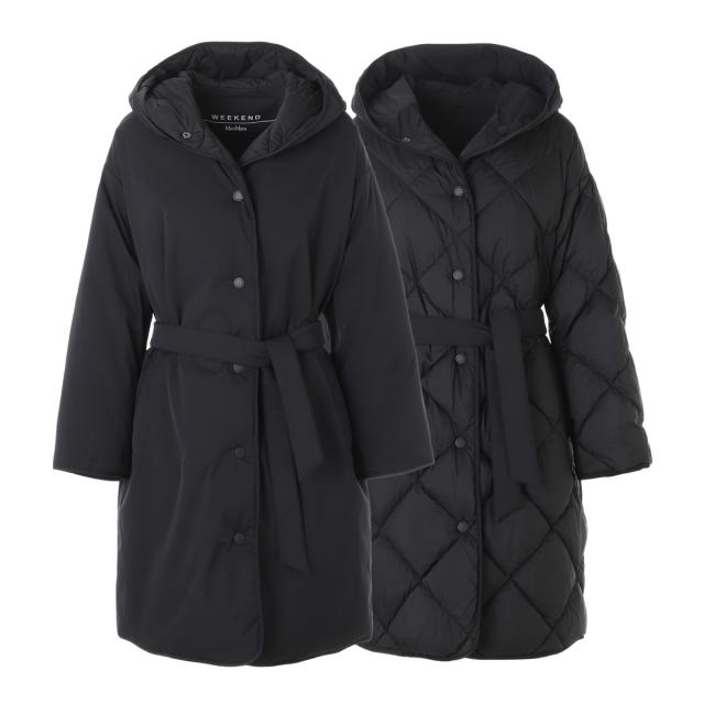 [あす着] ウィークエンドマックスマーラ WEEKEND Max Mara ダウンコート レディース BANFY リバーシブル フーデッド