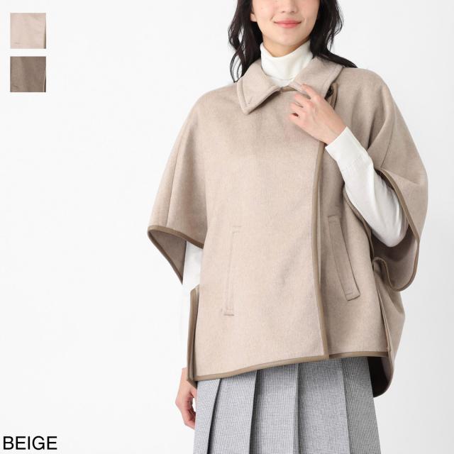[あす着] マックスマーラ Max Mara ケープ ポンチョ レディース CORSARO ピュア カシミヤ ケープ