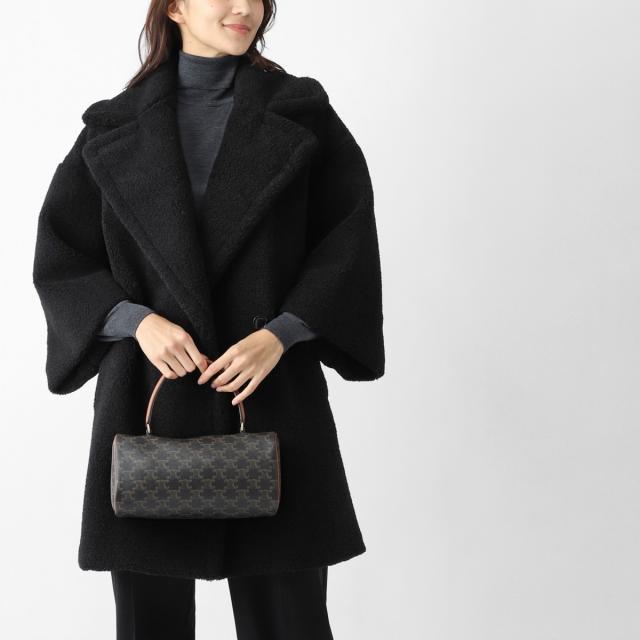 [あす着] ヘルノ HERNO ダブルブレストコート レディース MELANGE TEDDY