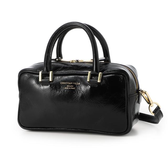 [あす着] クリスチャン ヴィラ CHRISTIAN VILLA ボストンバッグ 2WAY レディース JENNY SMALL VERNICE