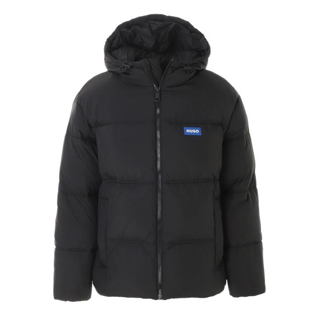 [あす着] ヒューゴブルー HUGO BLUE 中綿入り ジャケット フーデッド ジャケット メンズ Bodo2541