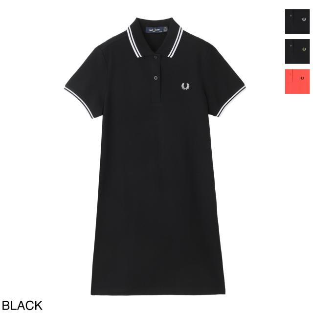 [あす着] フレッドペリー FRED PERRY ポロシャツワンピース レディース TWIN TIPPED FRED PERRY DRESS