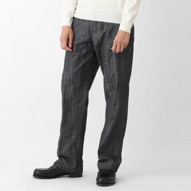 [あす着] ベルウィッチ BERWICH ジップフライジーンズ ストレートパンツ メンズ LUCANO 5T GD BULL STRETCH COTTON