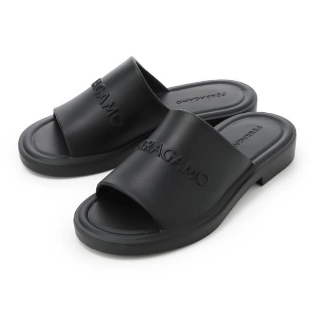 [あす着] フェラガモ FERRAGAMO スライドサンダル メンズ GIUNEVA