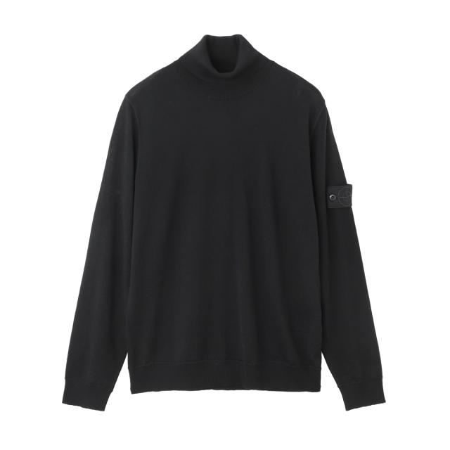 [あす着] ストーンアイランド STONE  タートルネック ニット メンズ 5100075 PURE LIGHT RWS WOOL_STONE  GHOST